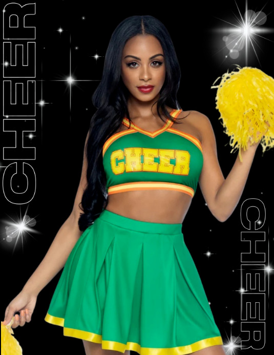 Cheerleader | Cheerleading | Cheer | Poster Template | PosterMyWall